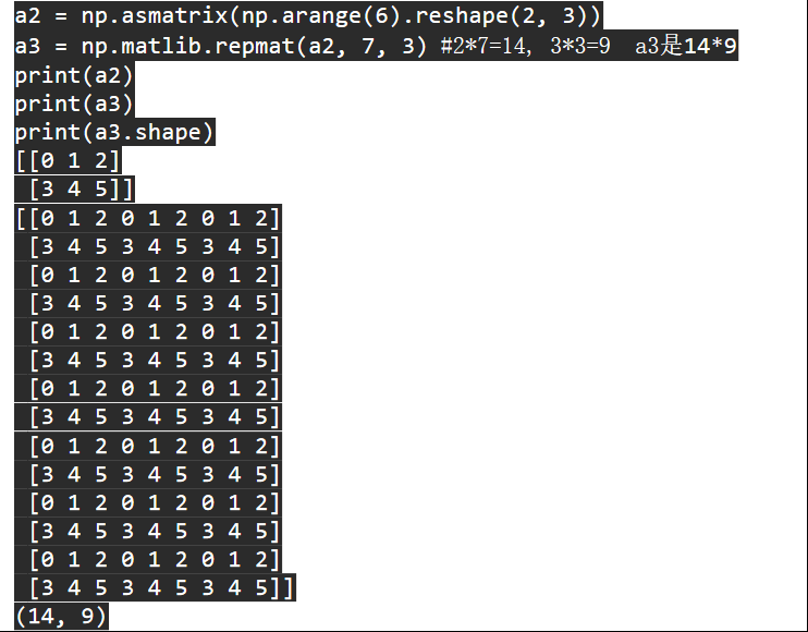 numpy.matlib.repmat(a, m, n)[source])函数分析_np.matlib.repmat-CSDN博客