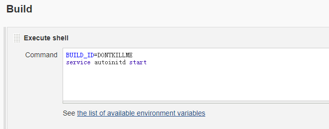 Jenkins中execute shell正常执行，服务未能正常启动（Shell脚本可以正常执行）_jenkins execute shell-CSDN博客