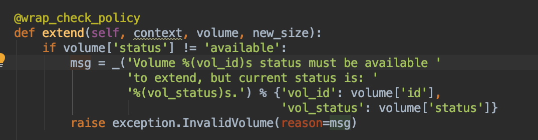OpenStack cinder extend volume（卷扩容）_openstack磁盘扩容界面上操作不了-CSDN博客