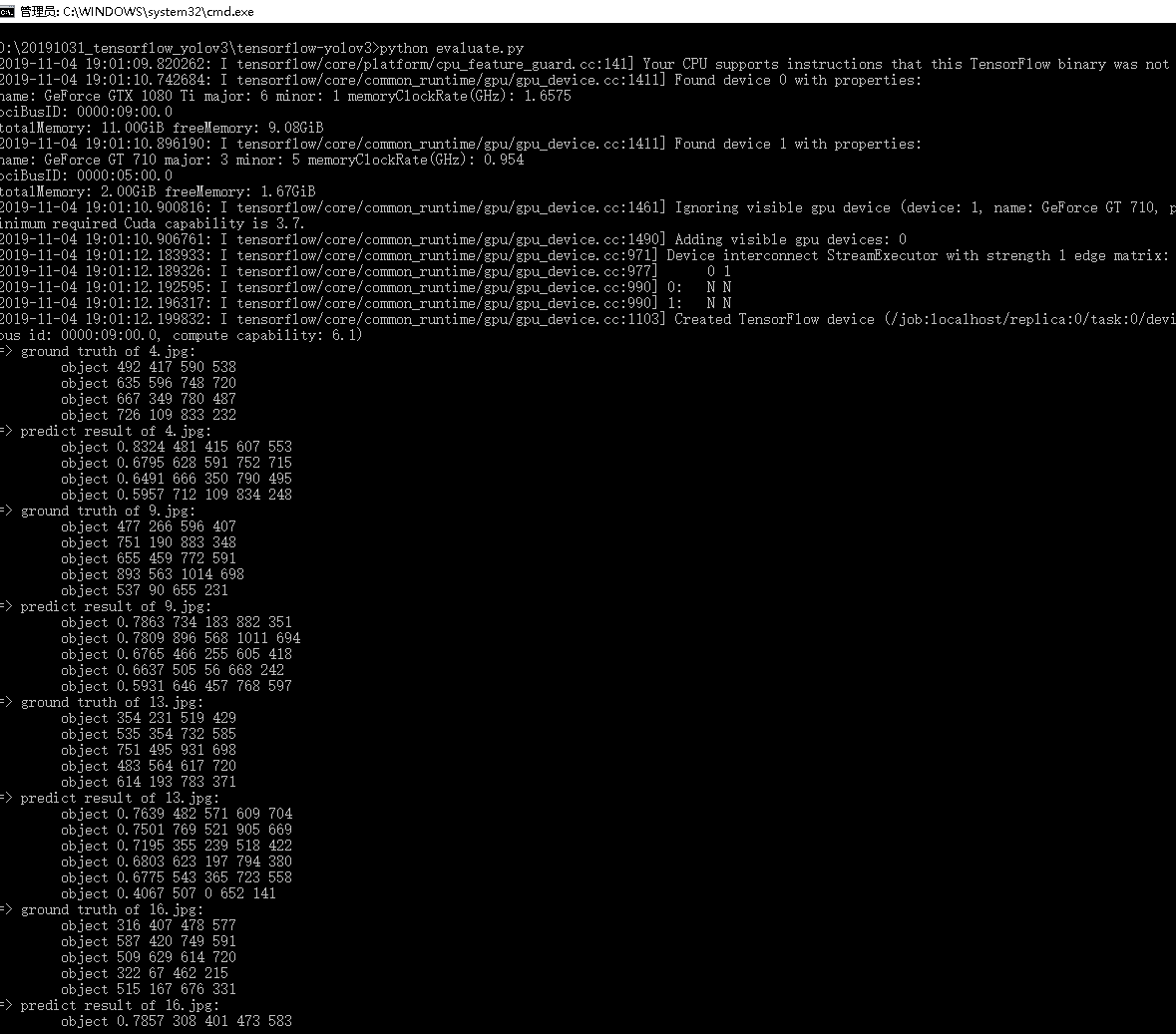 YunYang1994/tensorflow-yolov3 训练自己的数据集_valueerror: cannot reshape array of size 40 into s-CSDN博客