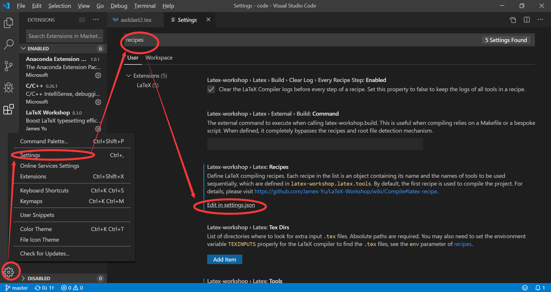写作三件套（VScode Miktex Latex Workshop）入门三大坑_miktex和letex哪个好用-CSDN博客