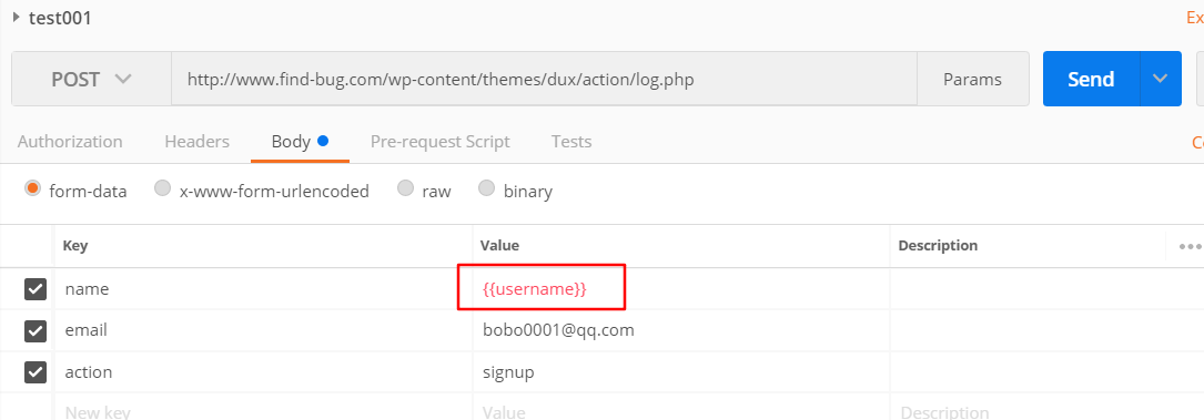 Postman使用之请求数据的参数化_postman参数化引用数据的-CSDN博客