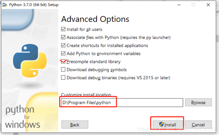 Win10，安装Python3.7.0（一）_windows python3.7.0-CSDN博客