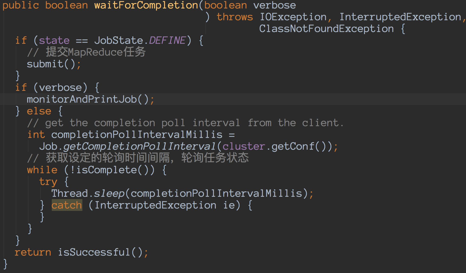 MapReduce框架源码解析_mapreduce源代码-CSDN博客