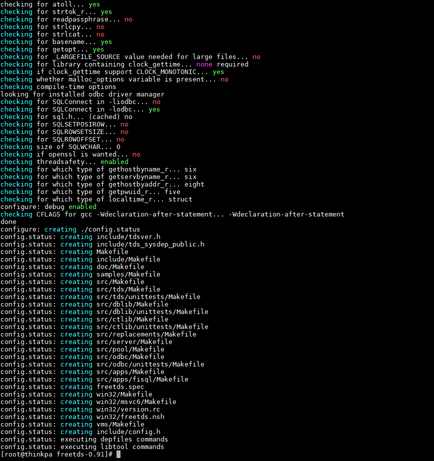 CentOS下安装FreeTDS_centos 安装freetds-CSDN博客