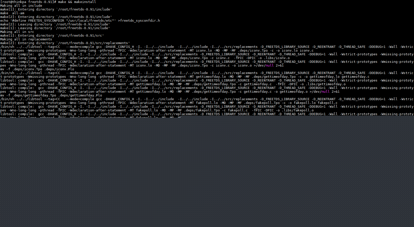 CentOS下安装FreeTDS_centos 安装freetds-CSDN博客