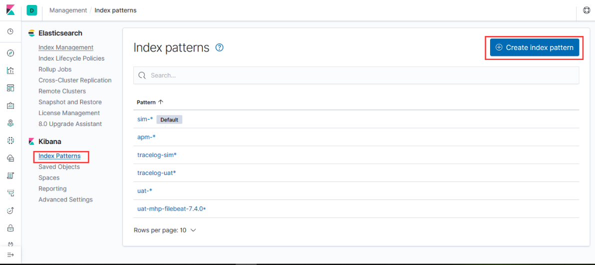 Linux 环境 ELK7.4.0之Kibana小白使用手册之 Index Pattern_index patterns-CSDN博客