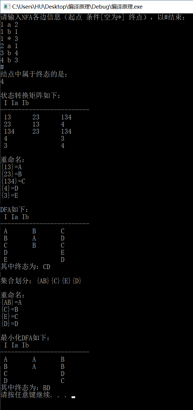 编译原理实验一之词法分析程序设计与实现实验淮海工学院编译原理实验一词法分析c语言 Csdn博客