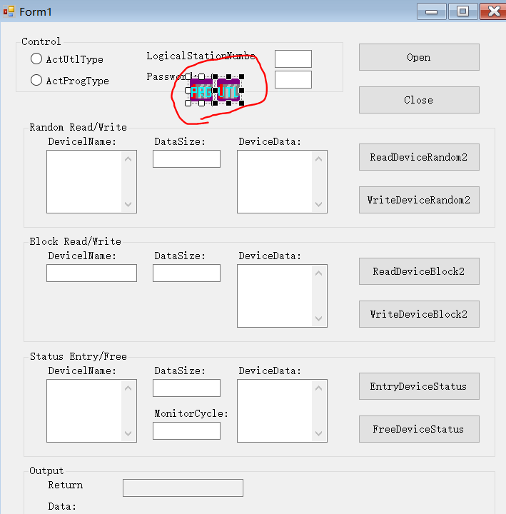 C# and Mitsubishi FX5U, Q series PLC communication program is based on ...