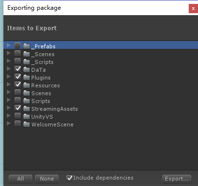 Unity工程简单打Package包流程_unity打包package-CSDN博客