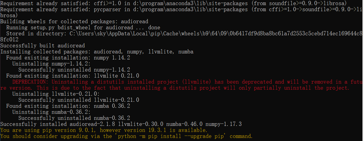 librosa 安装_librosa gittee-CSDN博客
