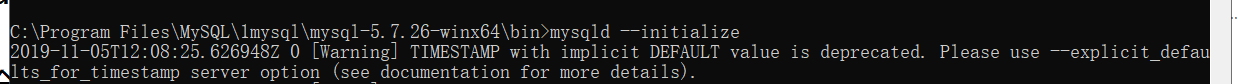 MYSQL [Warning] TIMESTAMP with implicit DEFAULT value is deprecated. Please use --explicit_d-CSDN博客