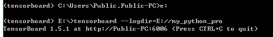 tensorboard可视化出现No dashboards are active for the current data set错误的解决和其它情况_no dashboards are ...
