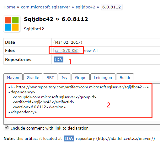 maven导入jar包到本地仓库，本次以sqljdbc42为例_sqljdbc42.jar-CSDN博客
