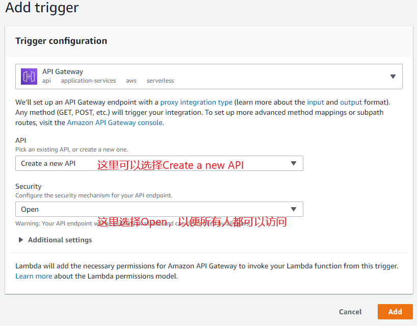 AWS中如何将Lambda function与API Gateway链接_aws lamda trigger-CSDN博客