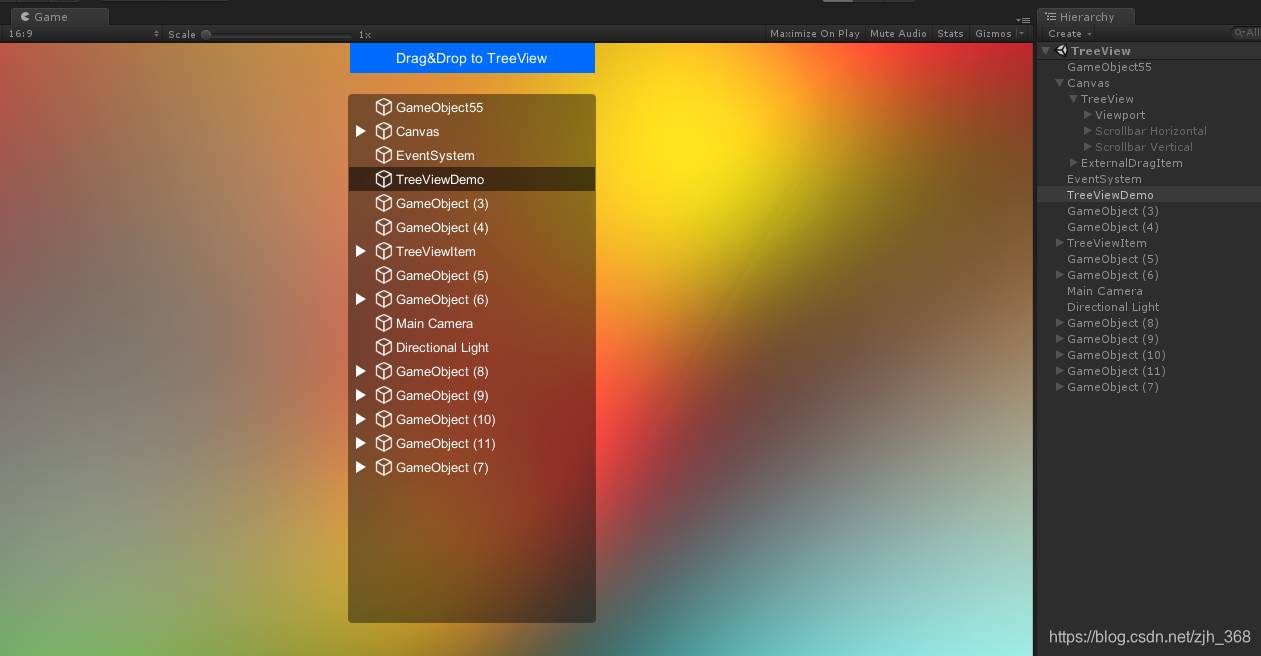 【笔记】unity 资源树结构virtualizingtreeview的使用 模型树virtualizing Tree View 使用教程