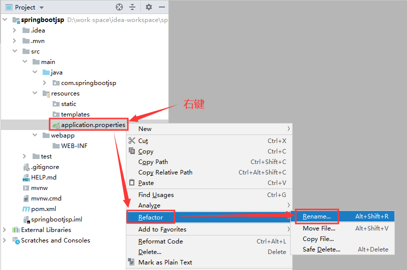 使用idea搭建SpringBoot + jsp的简单web项目_idea springboot jsp-CSDN博客