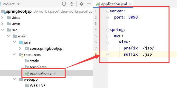 使用idea搭建SpringBoot + jsp的简单web项目_idea springboot jsp-CSDN博客