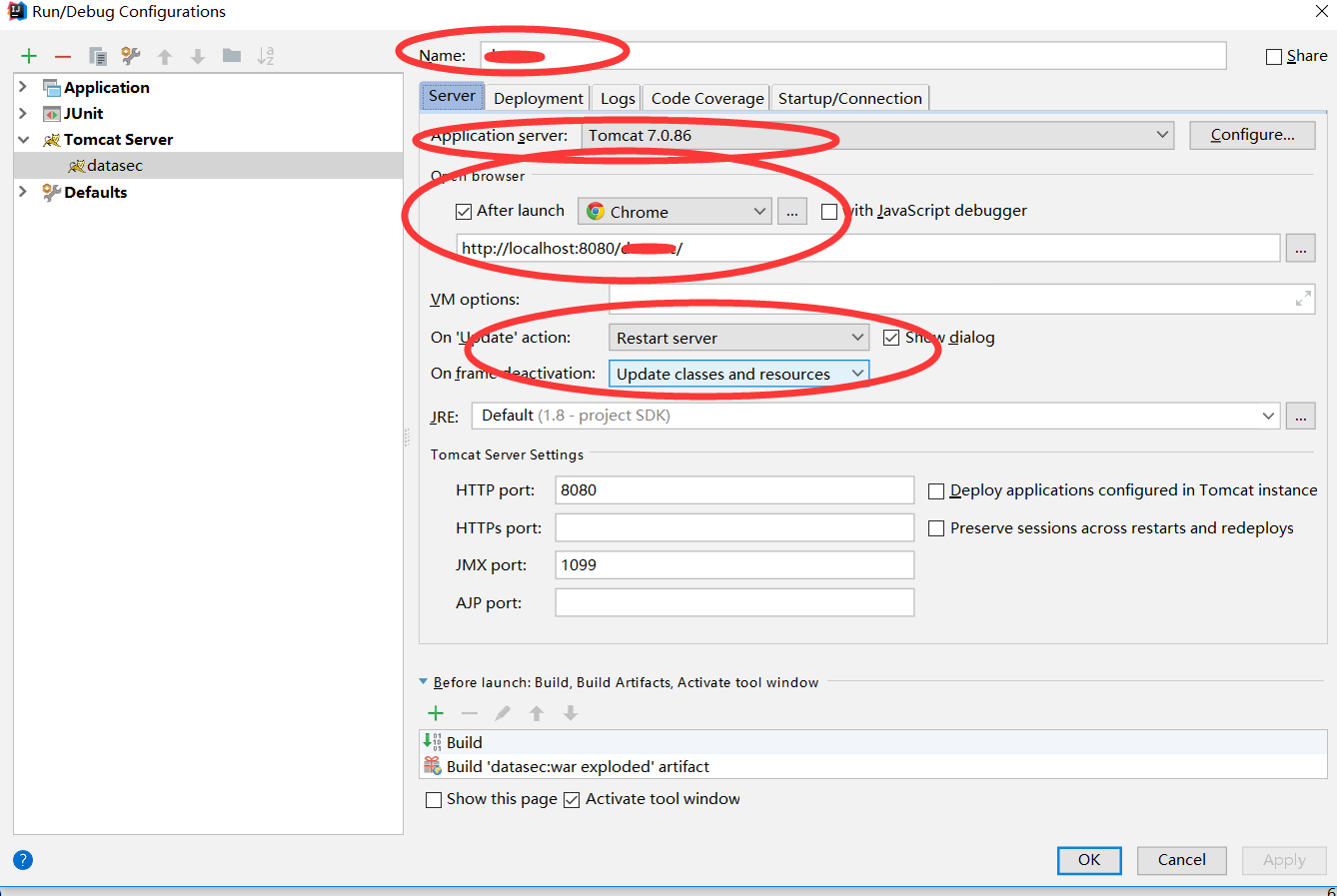 IntelliJ IDEA 配置Tomcat 运行Web项目并打war包_idea中tomcat启动时war出现黄色的×-CSDN博客