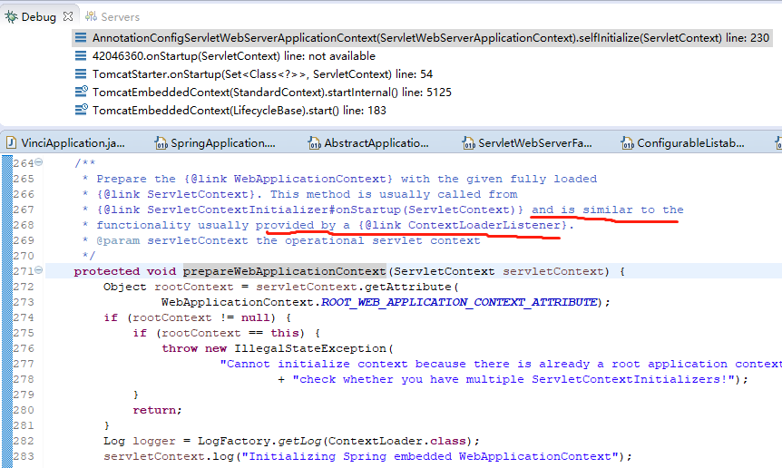 springboot应用在内置tomcat和在独立tomcat里Listener加载顺序不同的问题_filter webstatfilter was not registered ...