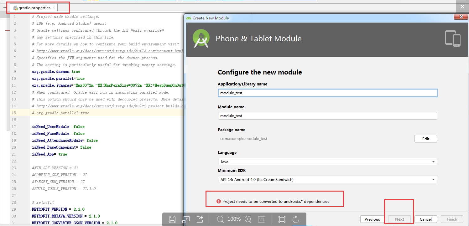 完美解决：Project needs to be converted to androidx.* dependencies-CSDN博客