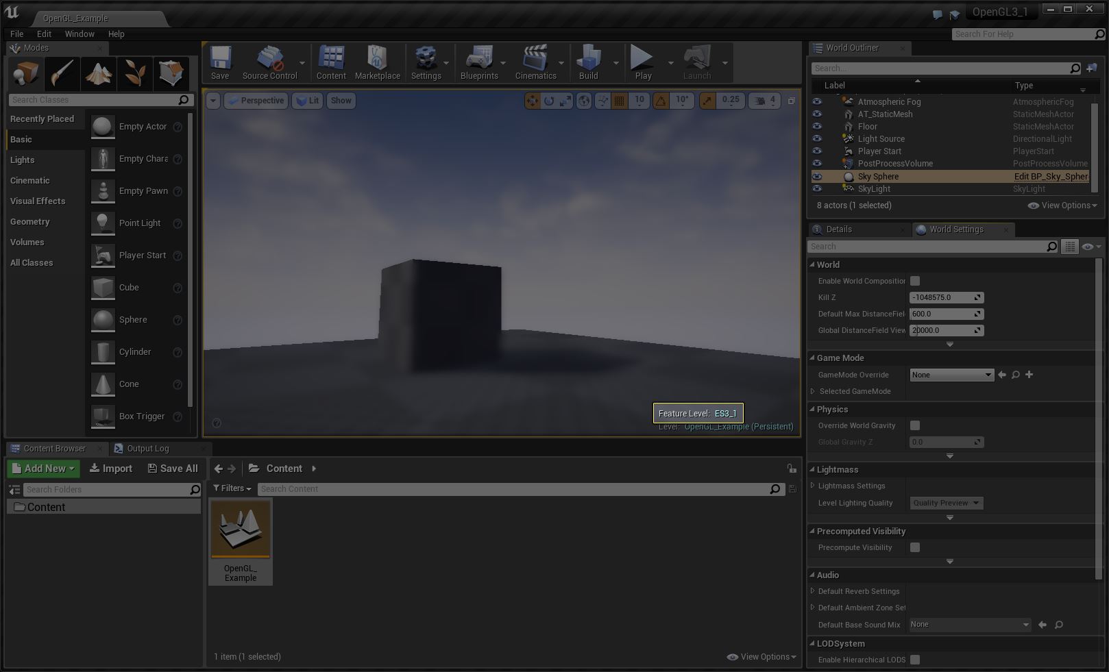 UE4打包Android OpenGLES3格式项目_ue4 打包only supports es 3.1-CSDN博客