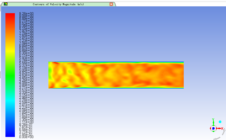 FLUENT算例 —— Turbulent Pipe Flow (LES) 圆管湍流流动（大涡模拟）_fluent里有大涡模拟吗-CSDN博客