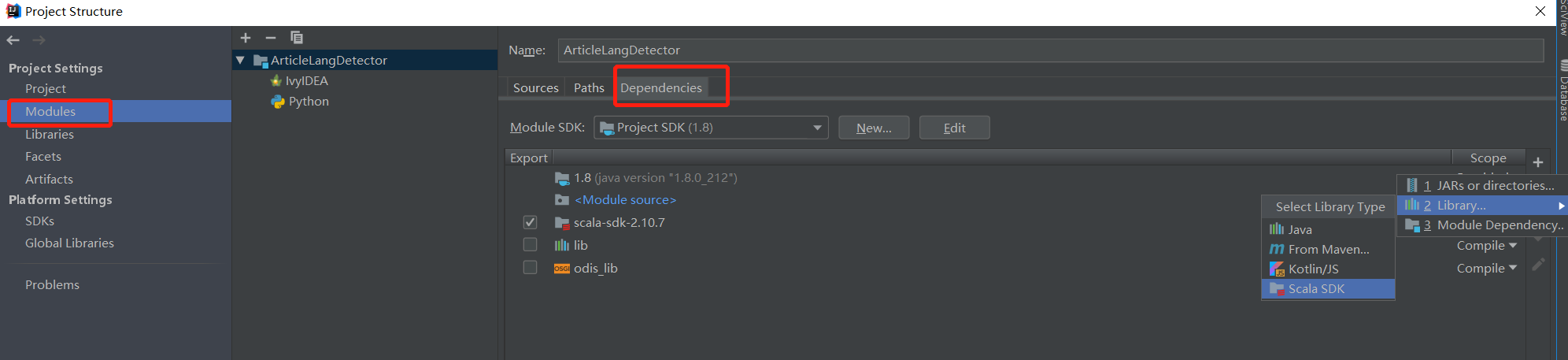 IDEA出现no scala sdk in module intellij idea-CSDN博客