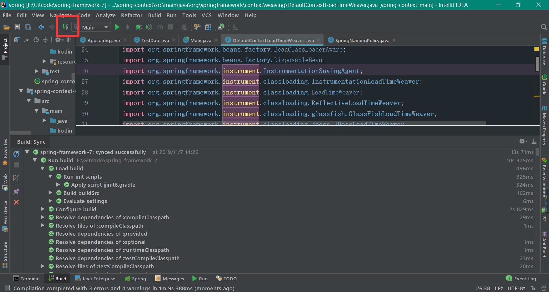 Idea导入Spring源码过程_idea如何导入spring-5.3.9-dist-CSDN博客