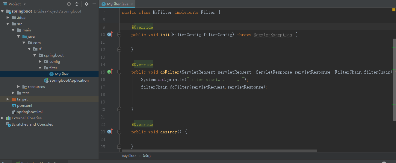springboot注册filter示例_springboot注册filter listener示例-CSDN博客