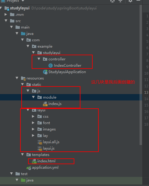 springBoot 使用 Layui入门 HelloWorld_springboot layui helloworld-CSDN博客