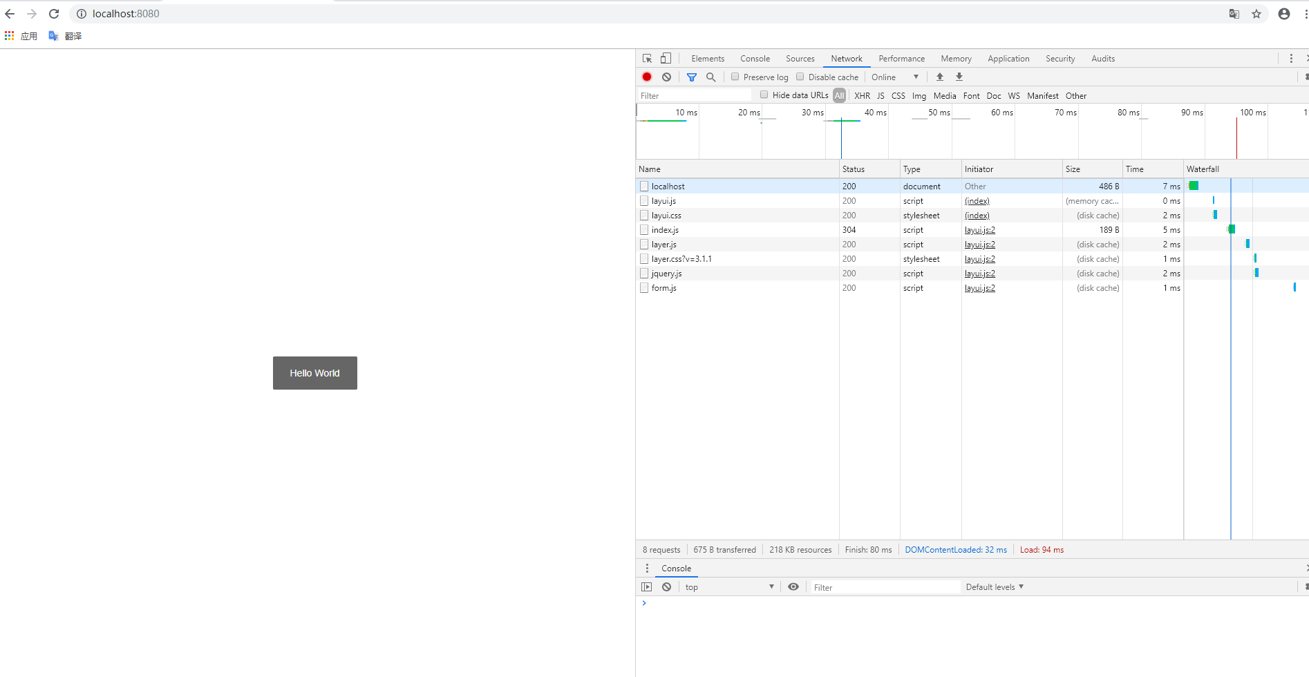 springBoot 使用 Layui入门 HelloWorld_springboot layui helloworld-CSDN博客