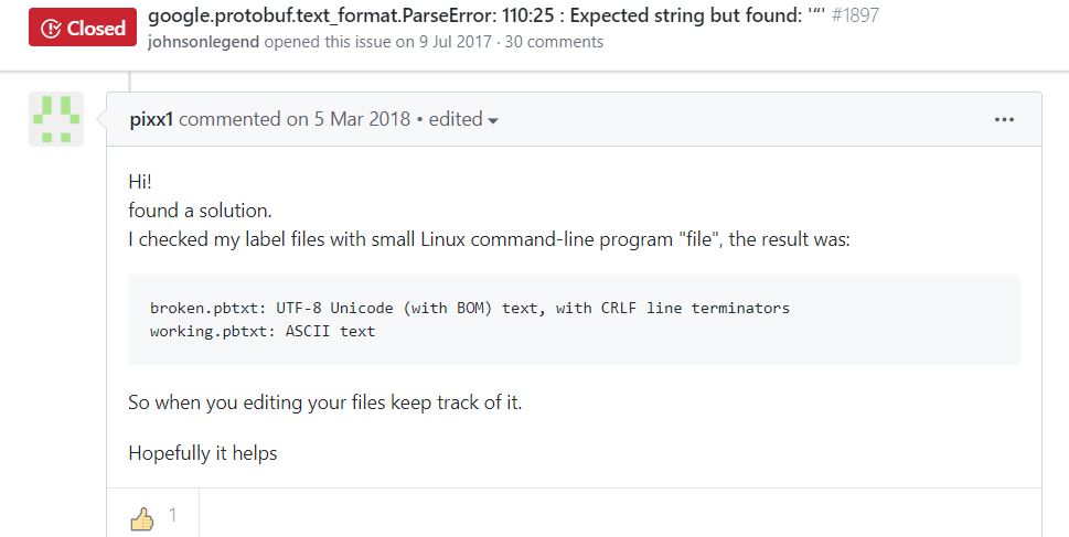 Tensorflow Train Error Raise Selfparseerrorexpected Identifier Or 