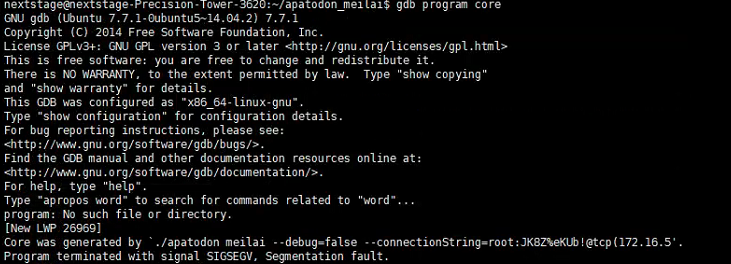 Linux遇到Aborted (core dumped) - 程序员大本营