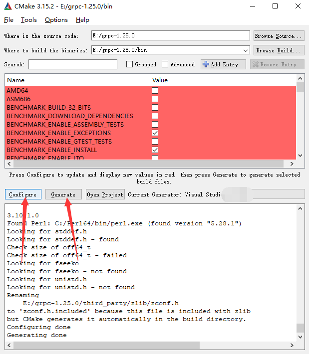 Windows平台C++ 使用VS2015 编译gRPC(总结)_windows下vs2015搭建grpc(c++)-CSDN博客