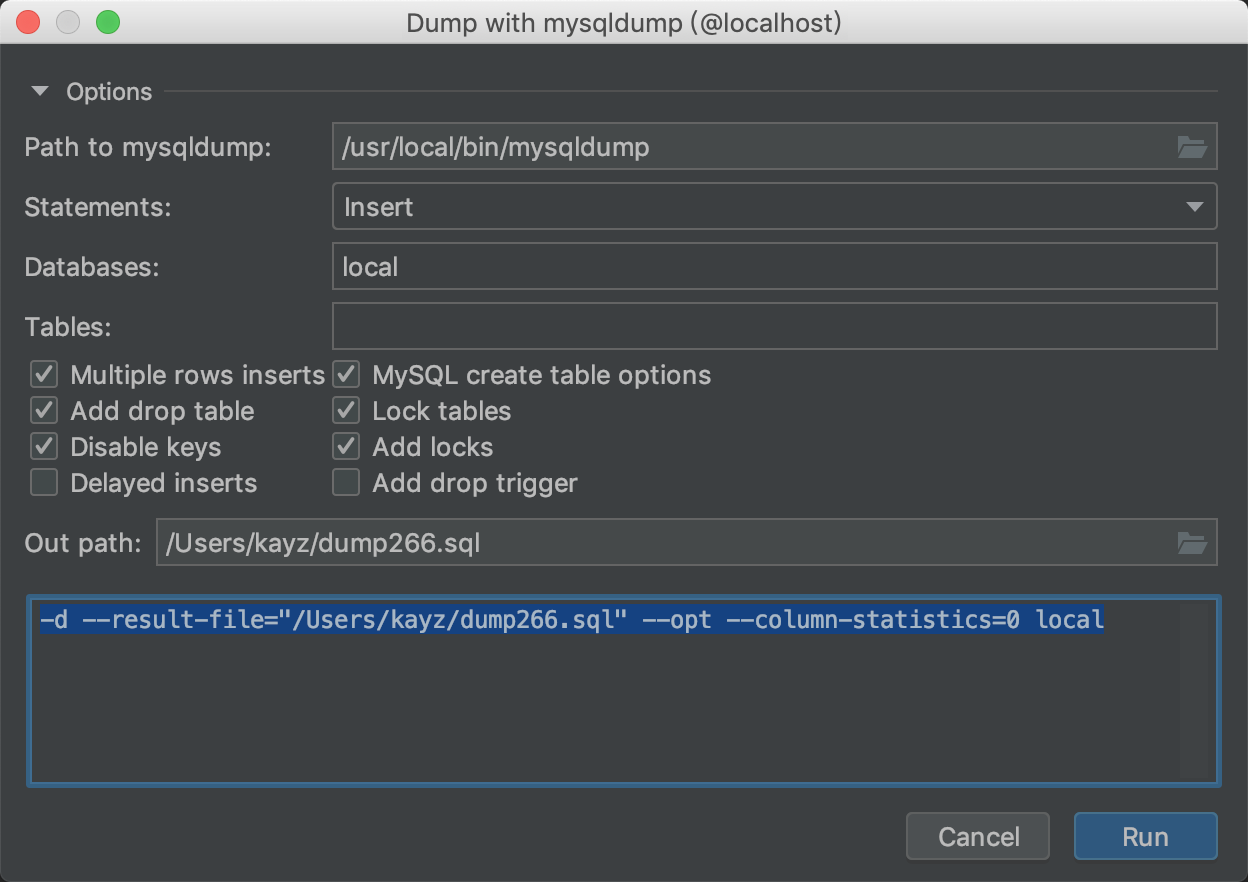 DataGrip 导入/导出表结构和数据_datagrip导出表结构-CSDN博客