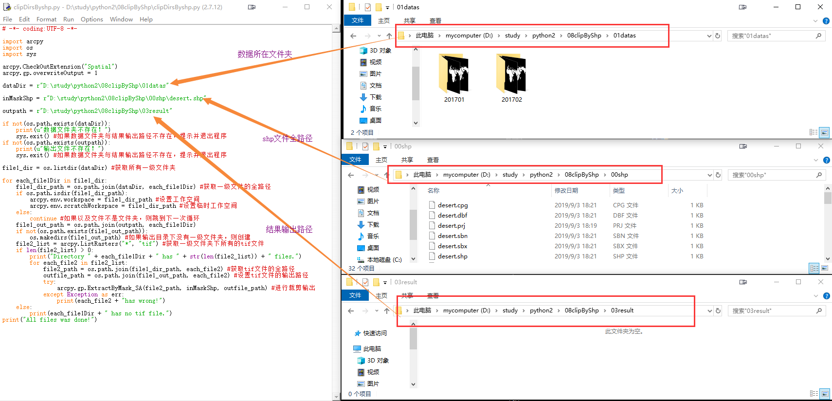 2019-11-08 使用shp文件批量裁剪GeoTif遥感图像_matlab利用shp文件对geotif裁剪遥感影像掩膜代码-CSDN博客