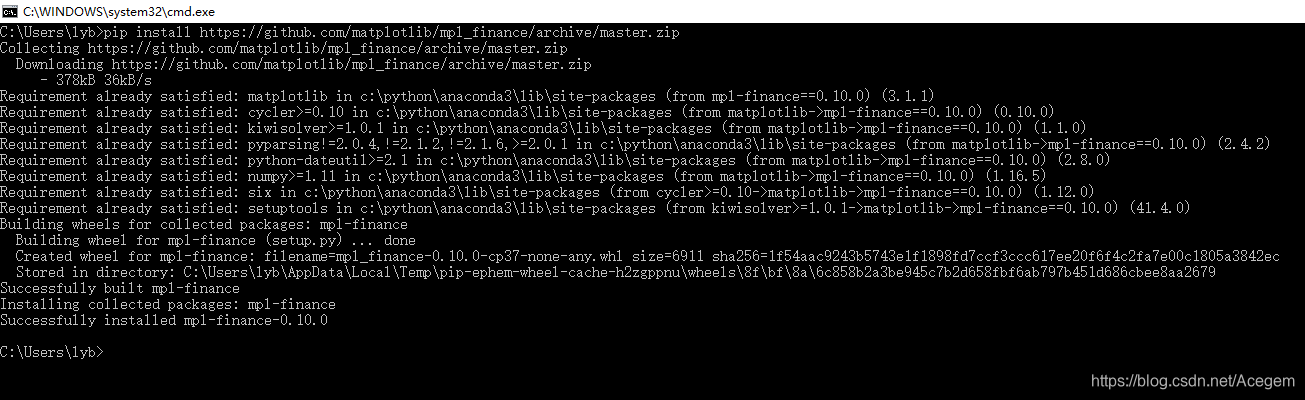 如何解决 使用matplotlib Finance获取雅虎财经网站股票数据 报错? Csdn博客