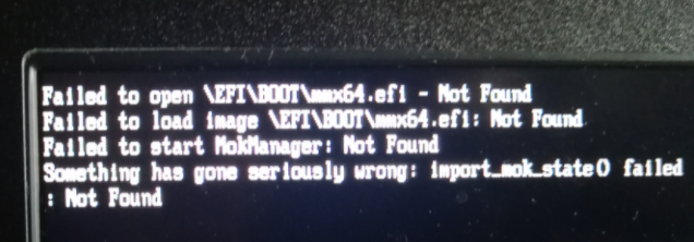 Ubuntu 安装出现 error vmlinuz has invalid signature 【或者】 mmx64.efi not found_按装乌班图提示:casper vmlinuz ...