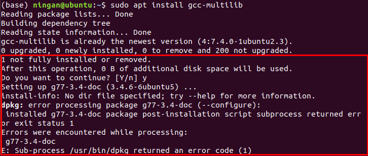 【Fortran】Ubuntu16.04安装g77编译器 | dpkg: error processing package g77-3.4-doc_ubuntu g77编译器下载-CSDN博客