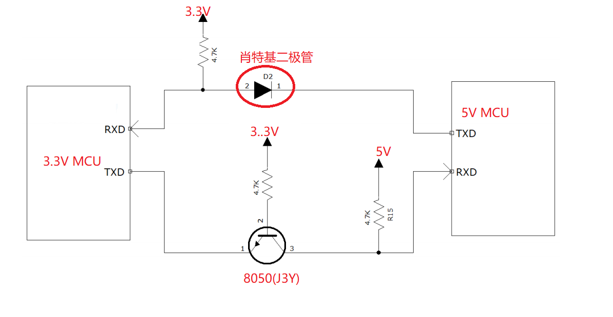常见电平转换电路--超简单_3.3v转24v电平转换电路-CSDN博客