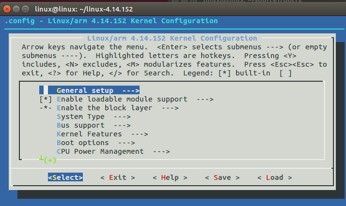 配置内核 make menuconfig时报错 Unable to find the ncurses libraries or the required header files ...