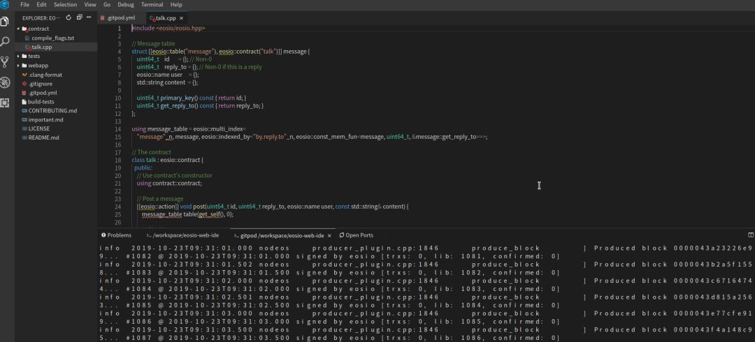 EOS开发新工具Web IDE，一键进入开发调试_weixin_43458313的博客-CSDN博客_eos studio web