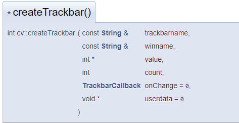 [OpenCV4] cv :: createTrackbar() 创建滑动条_cv::createtrackbar-CSDN博客