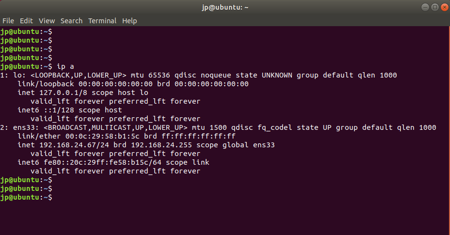 虚拟机Ubuntu 18.04配置固定IP地址（ens33网卡，eth0也一样）ping百度_ubuntu 虚拟机 网卡配置ip 18.04-CSDN博客