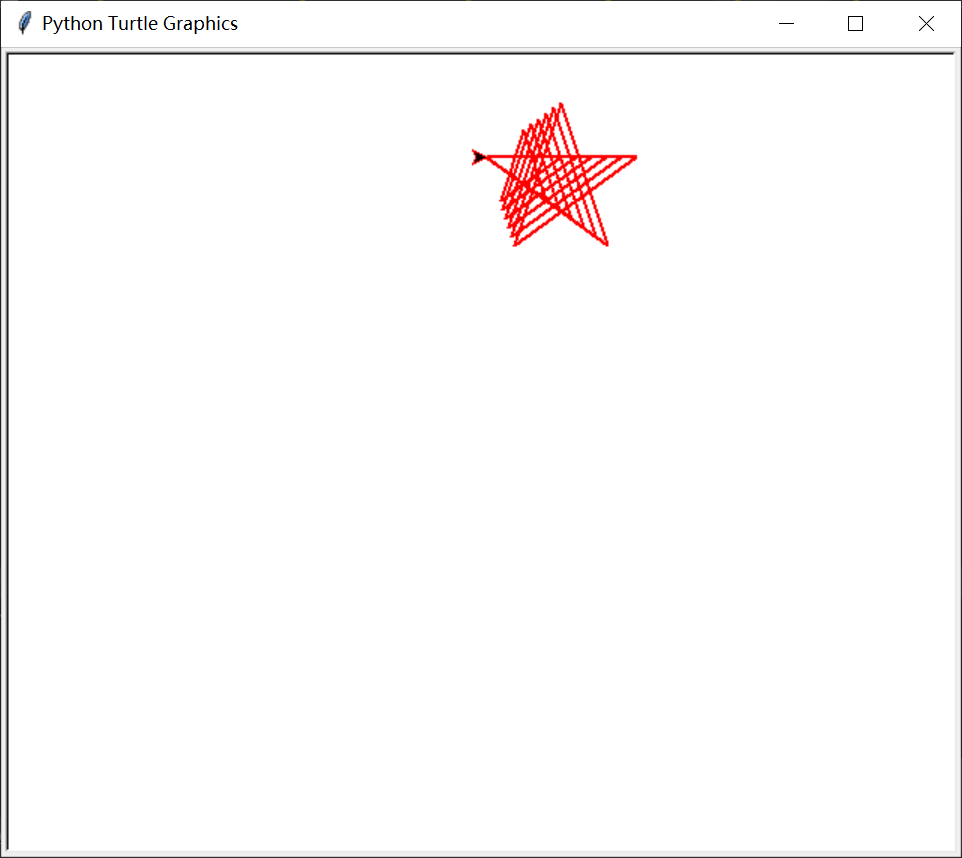 Python画五角星层叠图案和分形树——turtle包的使用_pycharm重叠五角星-CSDN博客