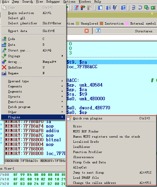 在IDA中安装mips插件和脚本以及IDA的动态调试_ida pro 安装需要python2.7-CSDN博客
