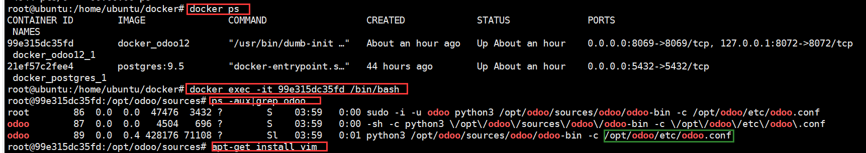 Docker实现odoo部署_odoo 国内镜像-CSDN博客