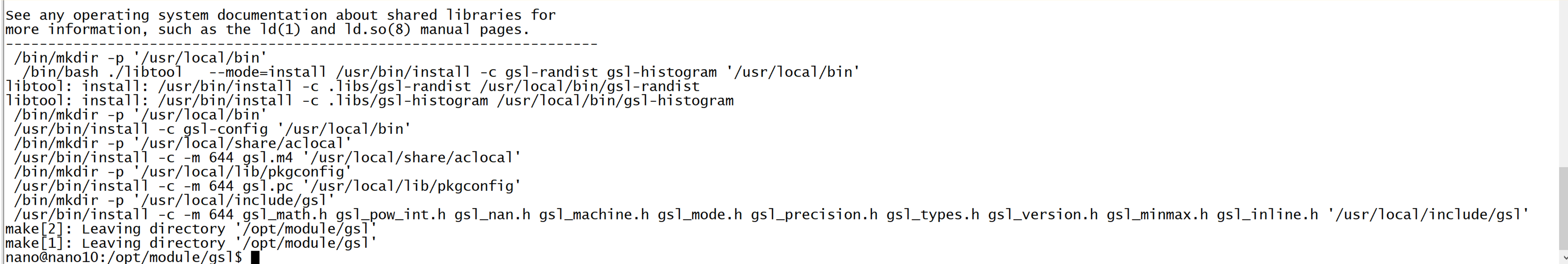 Linux下载GSL库并安装_AthenaHe的博客-CSDN博客