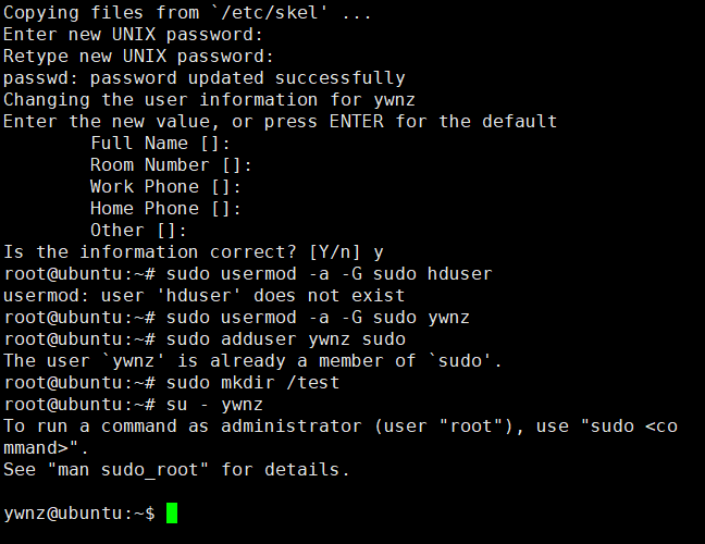 Ubuntu系统上为用户授予和删除sudo权限的方法_no passwd entry for user-CSDN博客